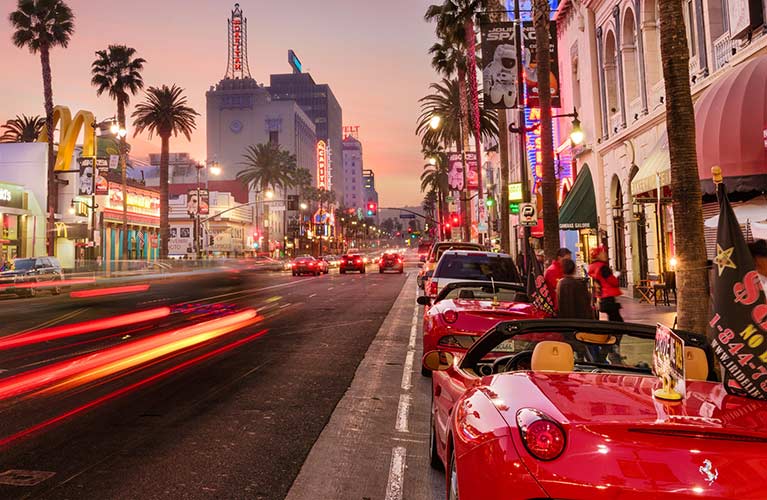 Getting Here - Explore Hollywood